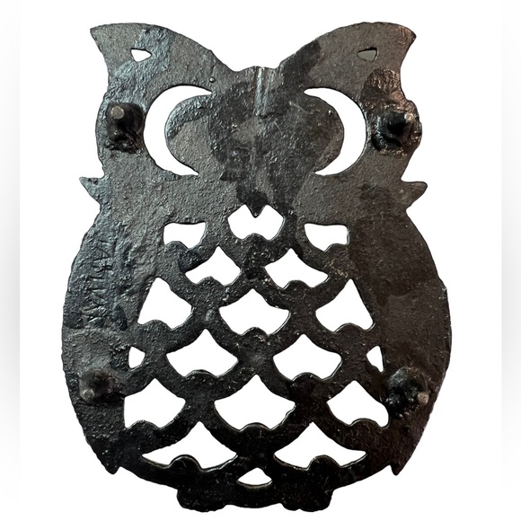 Made in Taiwan | Kitchen | Vintage Cast Owl Trivet Made In Taiwan ...